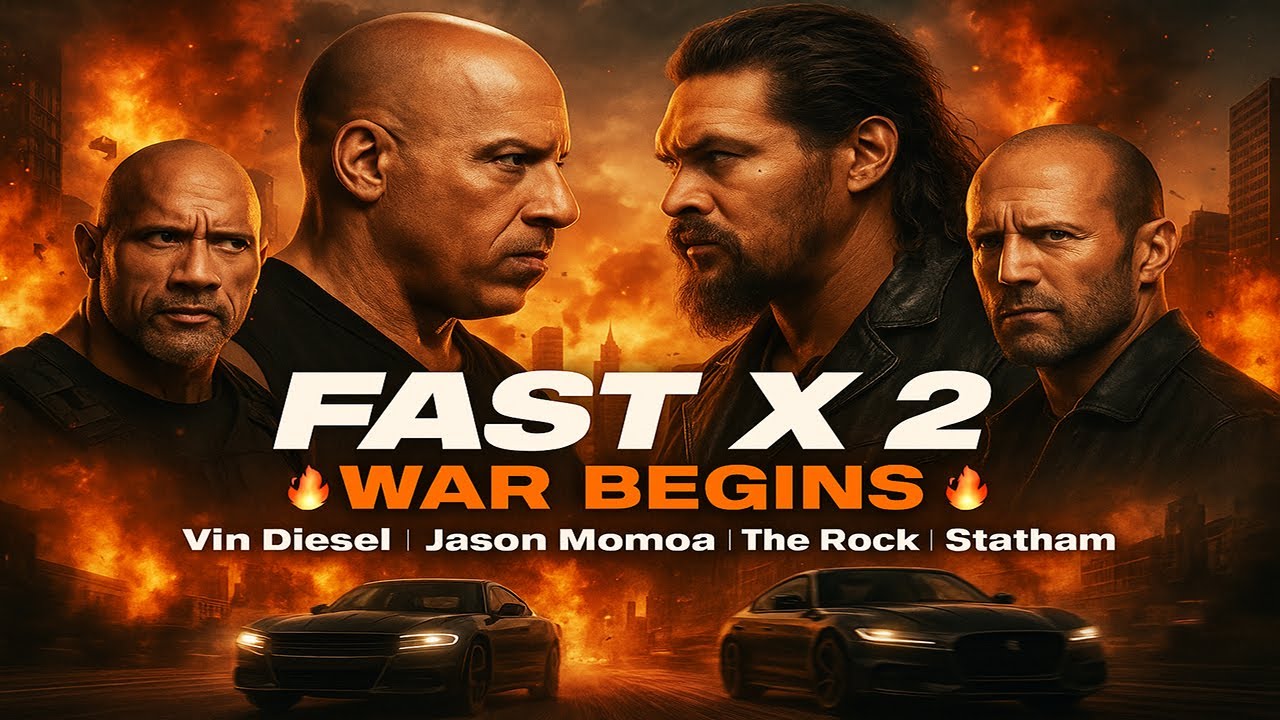 FAST X: Part 2 (2025) - First Trailer | Vin Diesel | Dwayne Johnson ...