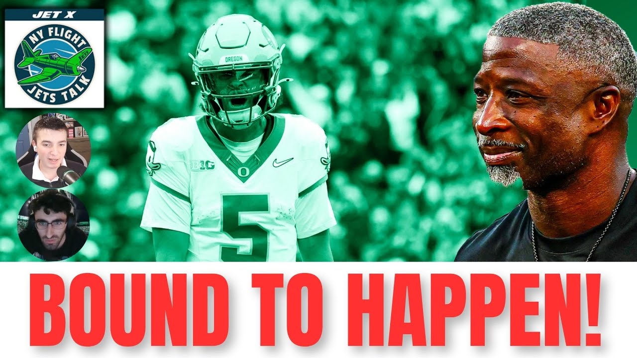 Why Dante Moore to the NY Jets at No. 2 Feels INEVITABLE (ft. Michael ...