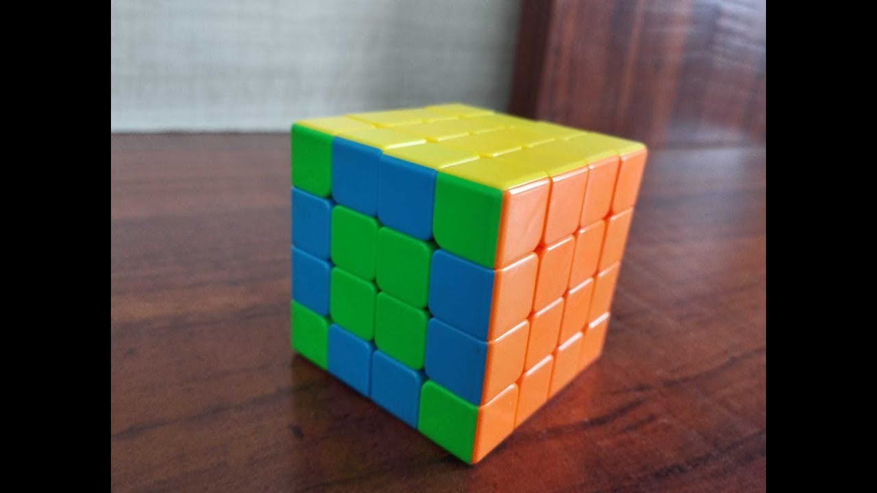 Pattern on 4*4 Rubik's Cube Part-3 - YouTube