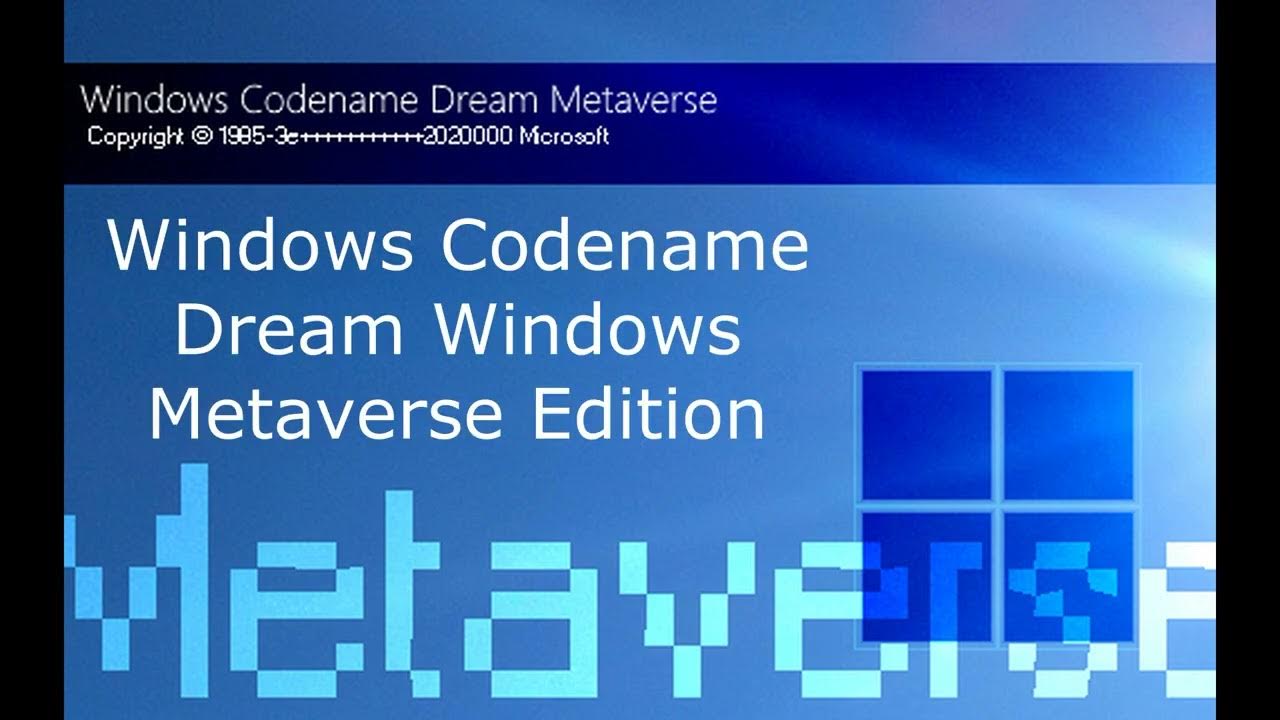 Windows Codename Dream History - YouTube