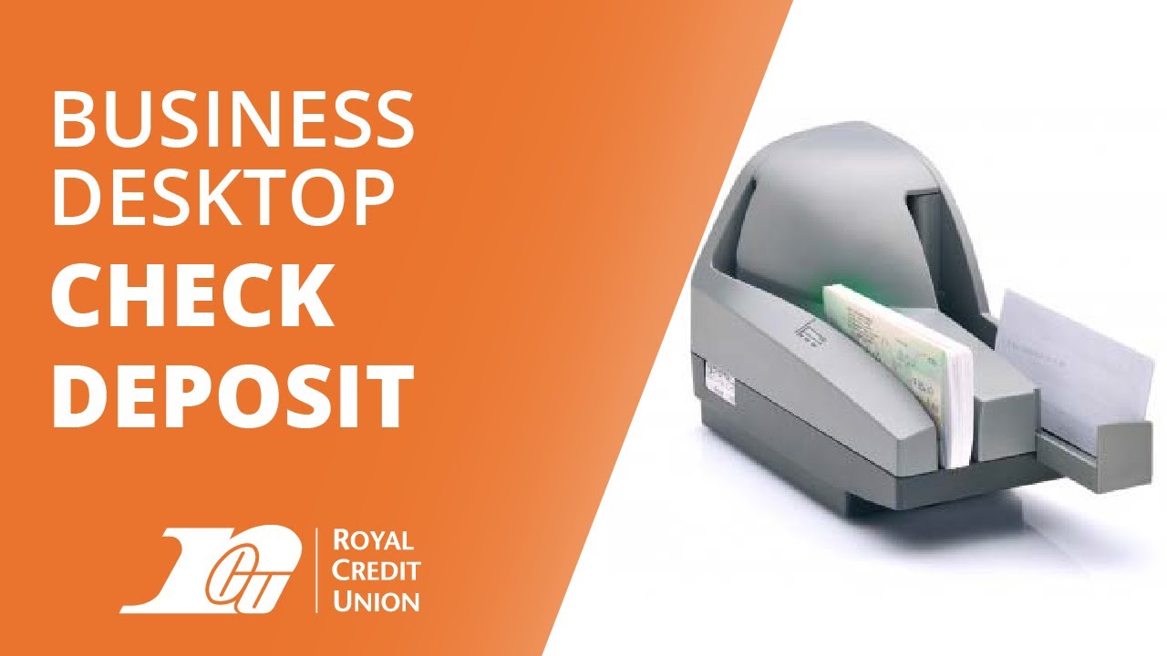 Royal Offers Business Desktop Check Processing! - YouTube