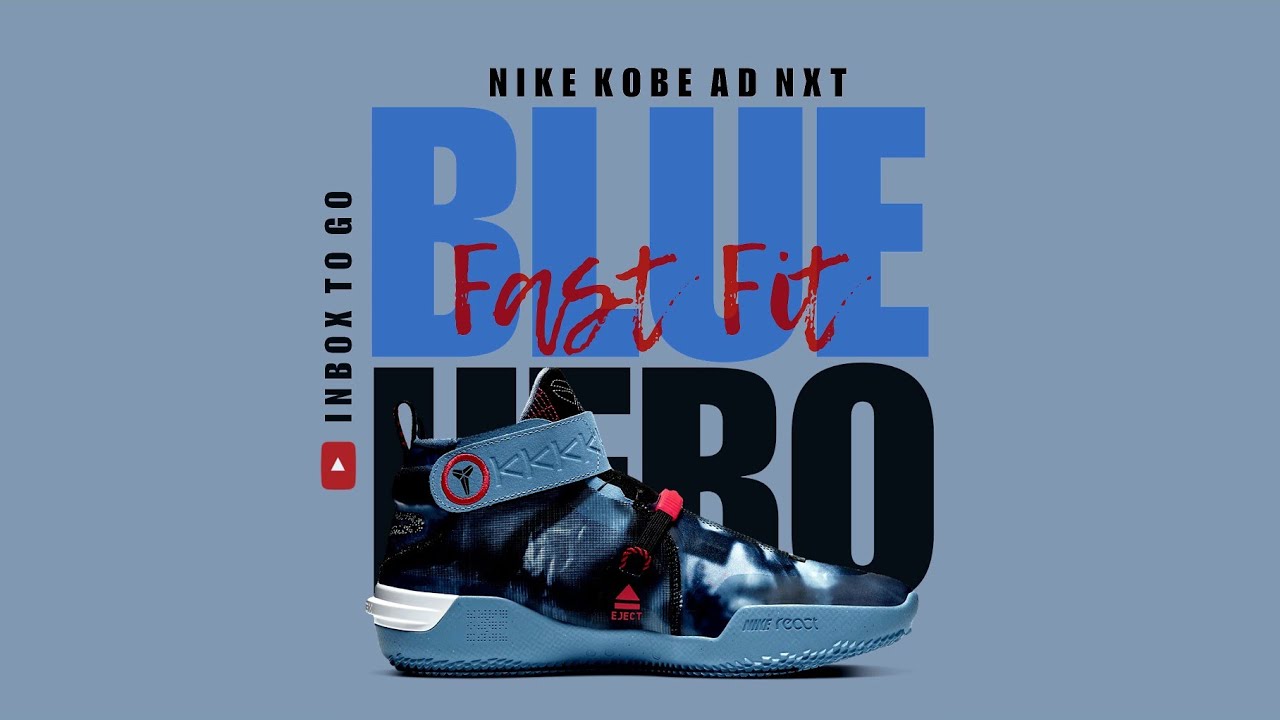 NIKE Kobe AD NXT FF Vast Grey/Hero Blue | FIRST LOOK + RELEASE DATE # ...