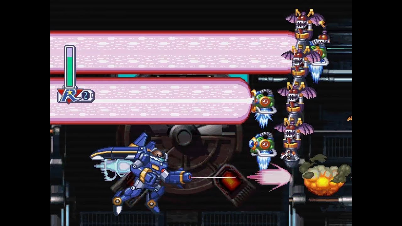 MEGAMAN X4 K.B. Jet Stingray STAGE DEMO - YouTube