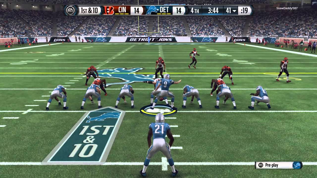 Madden NFL 16 - Megatron one-handed catch - YouTube
