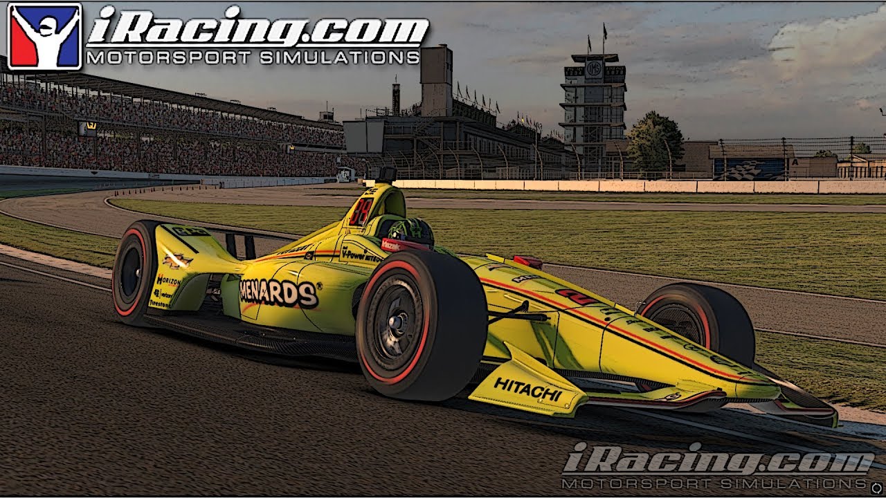 Iracing Indycar Week 13 At Indianapolis - YouTube