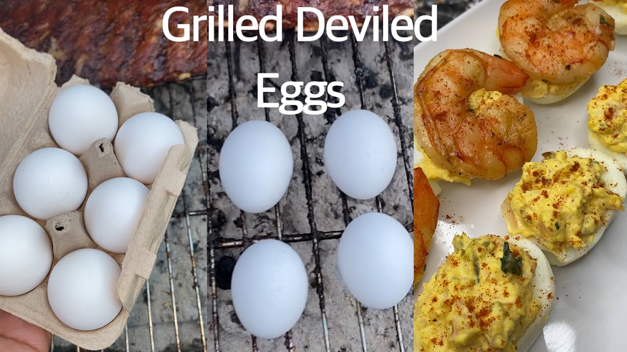 Grilled Deviled Eggs (Full Recipe In Description Box) - YouTube