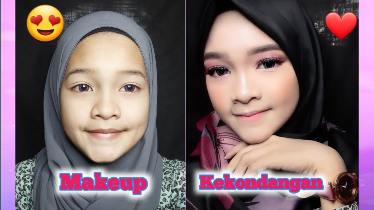Tutorial makeup kondangan |muhibbah nor - YouTube