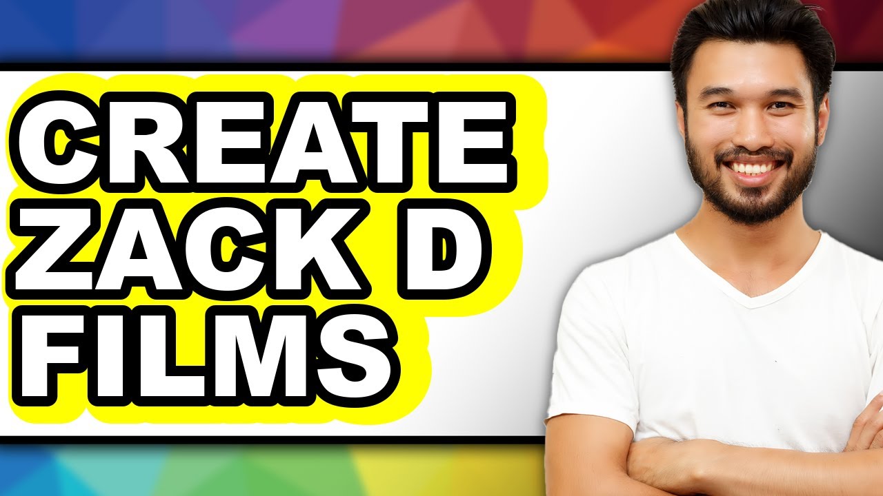 How To Create Zack D Films - Full Guide - YouTube