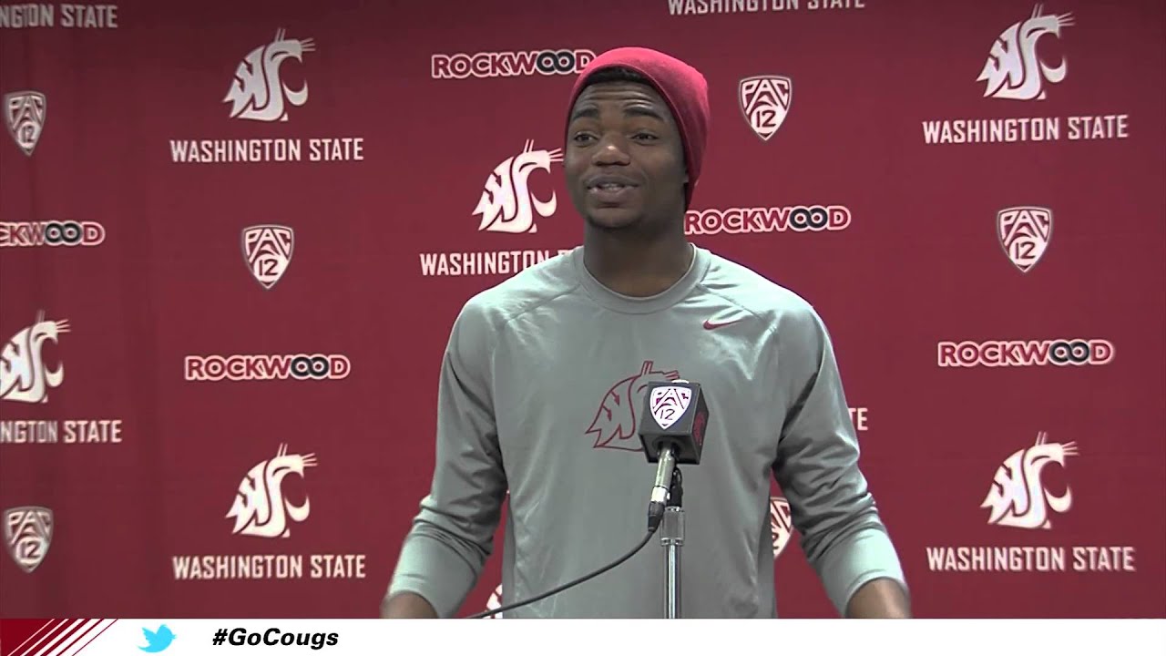 WSU Football: Dominique Williams after Apple Cup win! Nov. 23 - YouTube