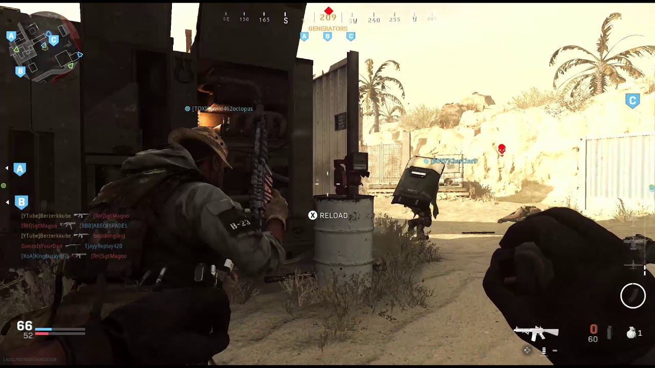 Call Of Duty Modern Warfare: Rust Headquarters Gameplay (No Commentary ...