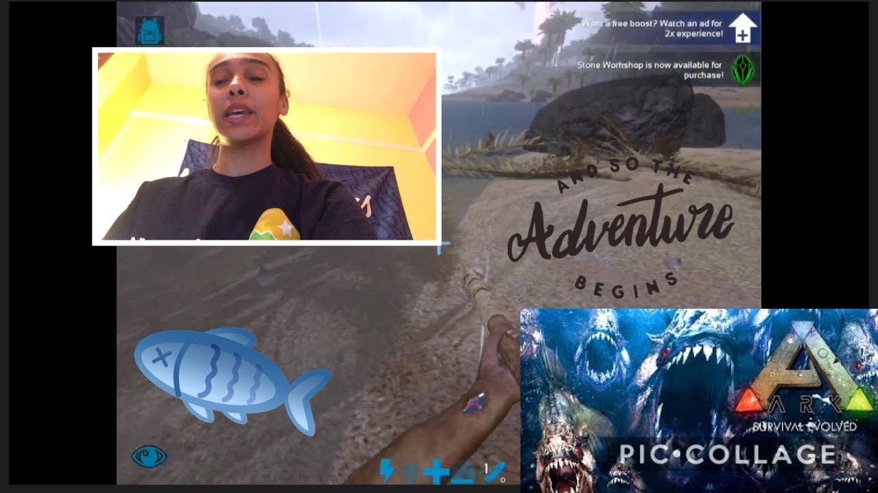 Ark Survival Evolved Raw Fish Meat Tutorial - YouTube