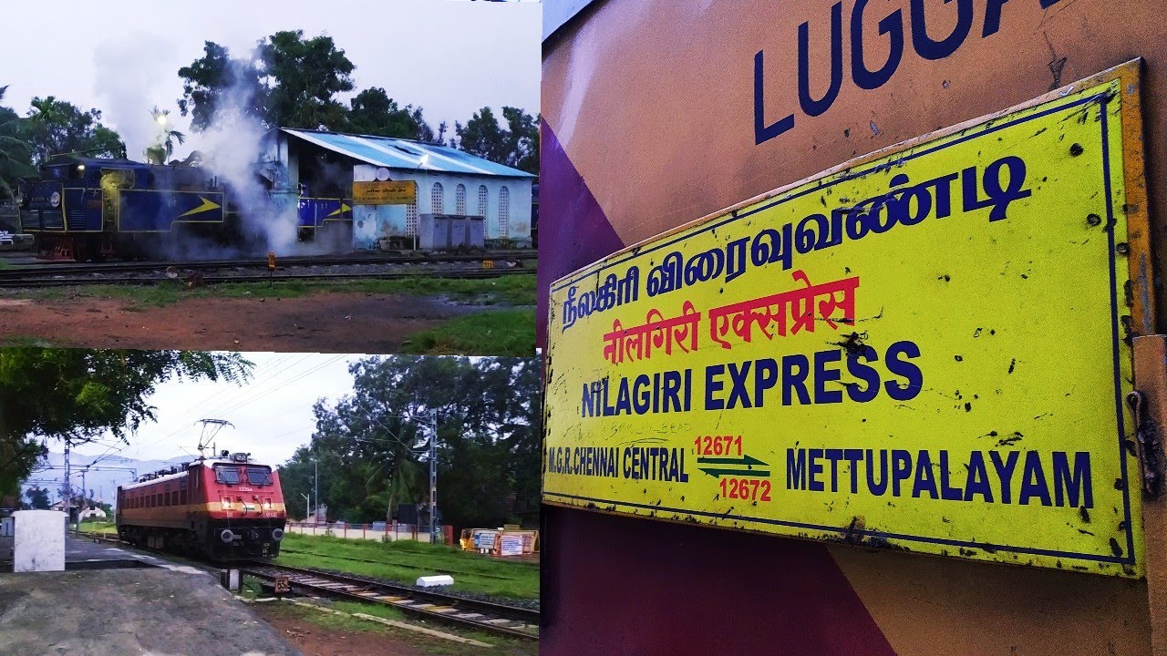 🚂 Nilgiri / Blue Mountain Express | Train Journey | Coimbatore To ...
