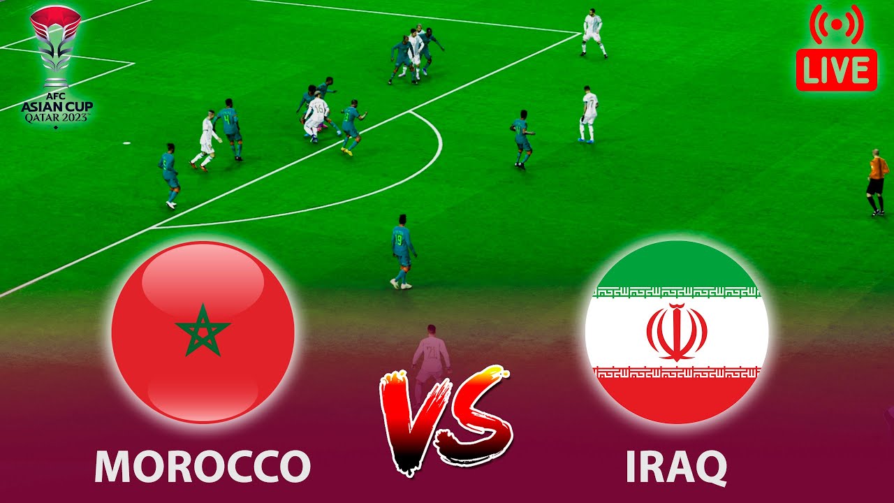 Morocco vs Iraq | U23 Friendly match | المغرب - العراق | PES GAMEPLAY ...