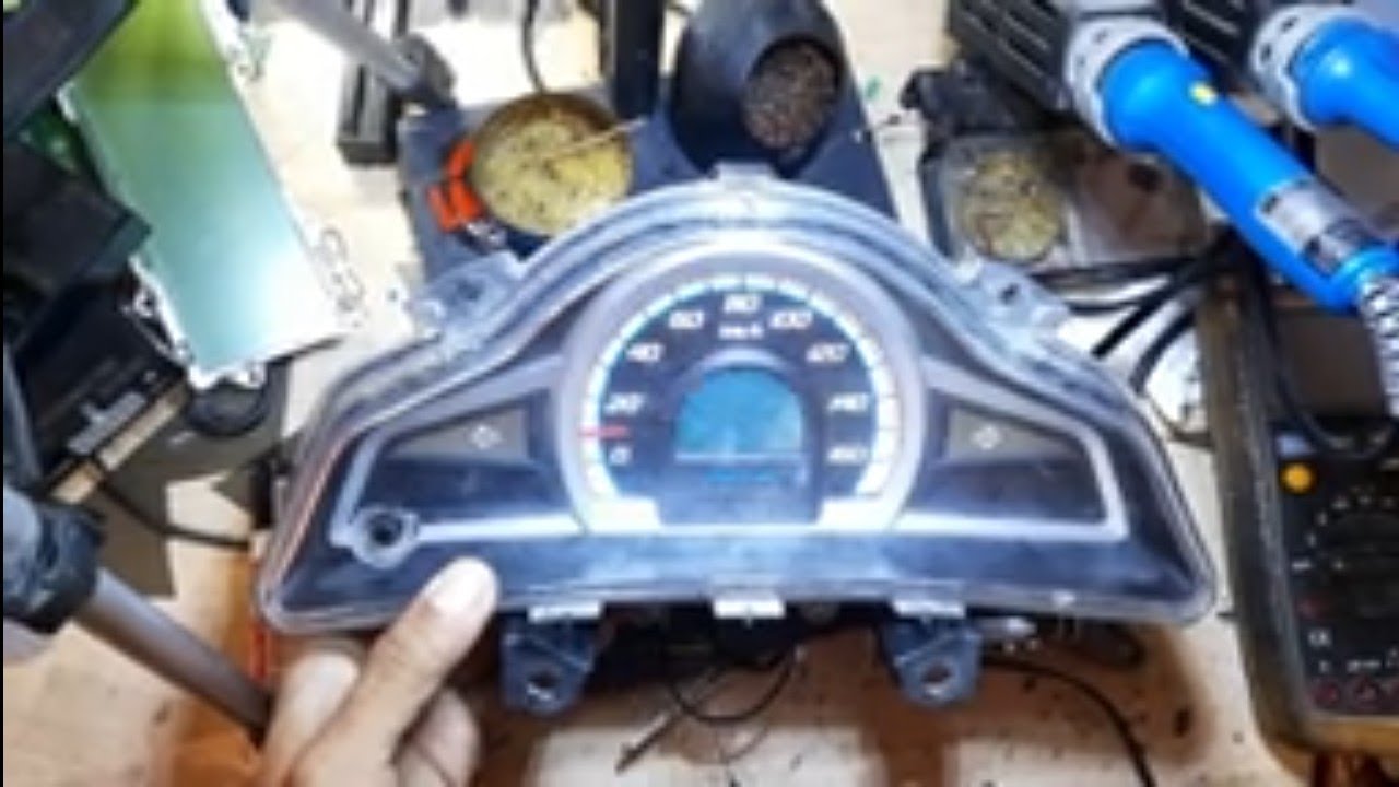 Perbaikan Speedometer PCX 150 build up blank. - YouTube