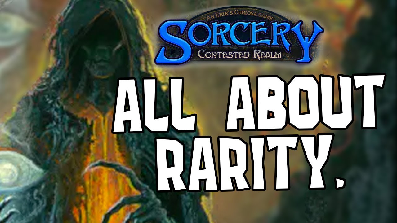 New to TCG's? - All about Rarity with Sorcery: Contested Realm - YouTube