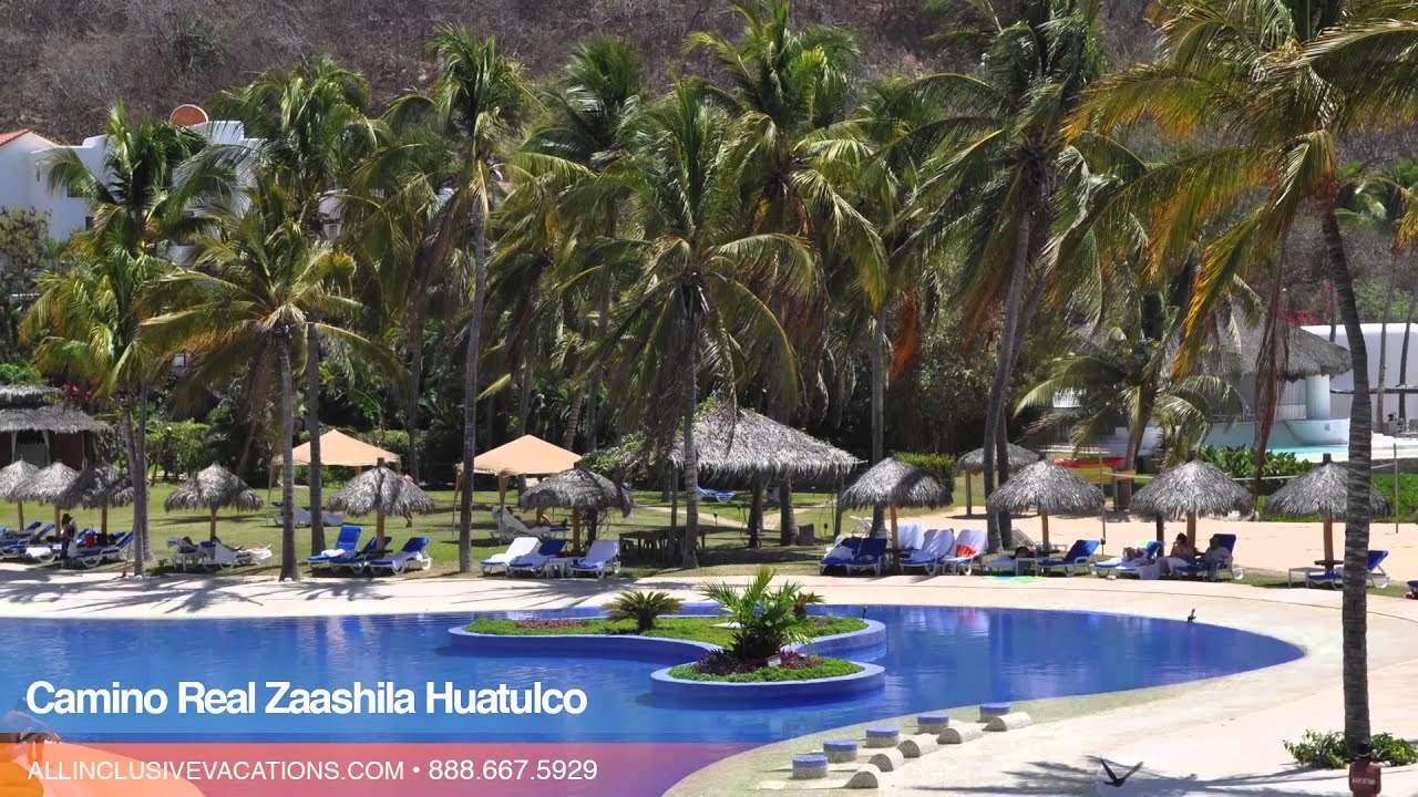 Inside the Camino Real Zaashila Huatulco in Huatulco, Mexico - YouTube