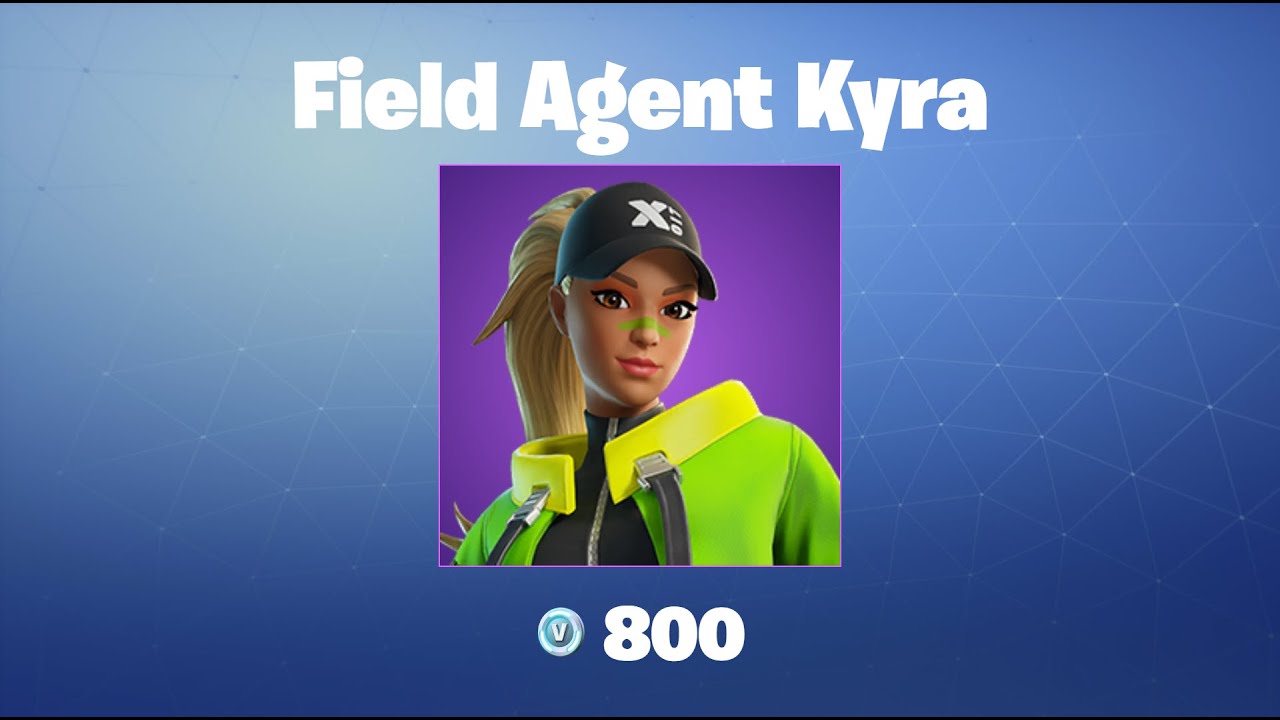Field Agent Kyra | Fortnite Outfit/Skin - YouTube