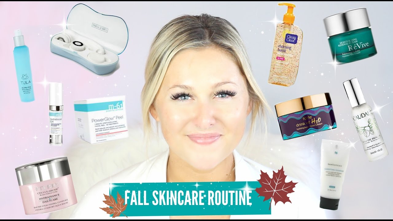 MY FALL SKINCARE ROUTINE - YouTube