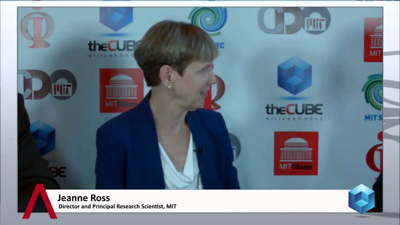 Jeanne Ross, MIT - MIT CDOIQ 2014 - #MITIQ #theCUBE - YouTube