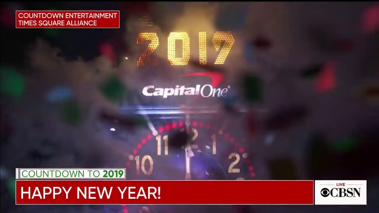 Times Square New Year's Eve 2019 Countdown - YouTube