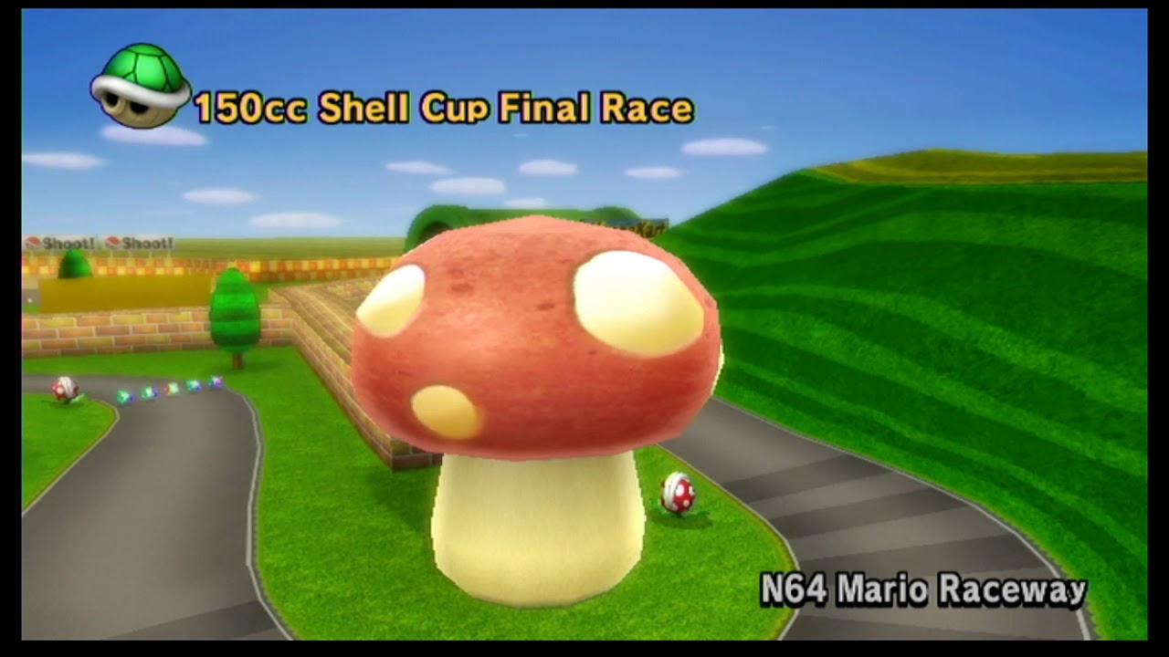 Mario Kart Wii Playthrough - Grand Prix - Shell Cup (150cc) - YouTube