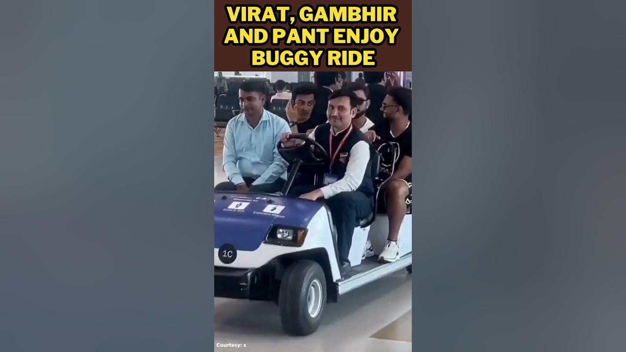 Delhi Boys Virat Kohli, Gautam Gambhir And Rishabh Pant Enjoy Buggy Ride in Viral Video | # ...