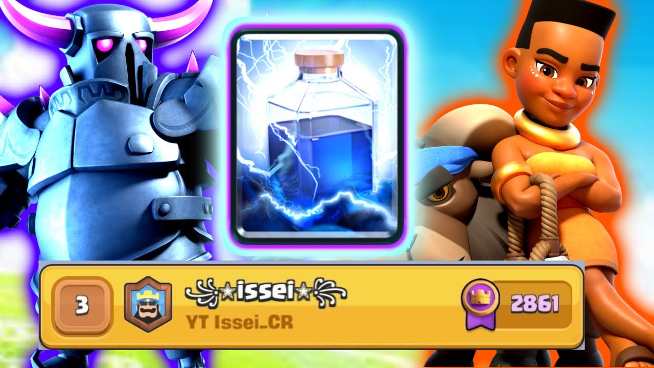 Top3🇯🇵 with PEKKA RAM LIGHTNING DECK🐏-Clash Royale - YouTube