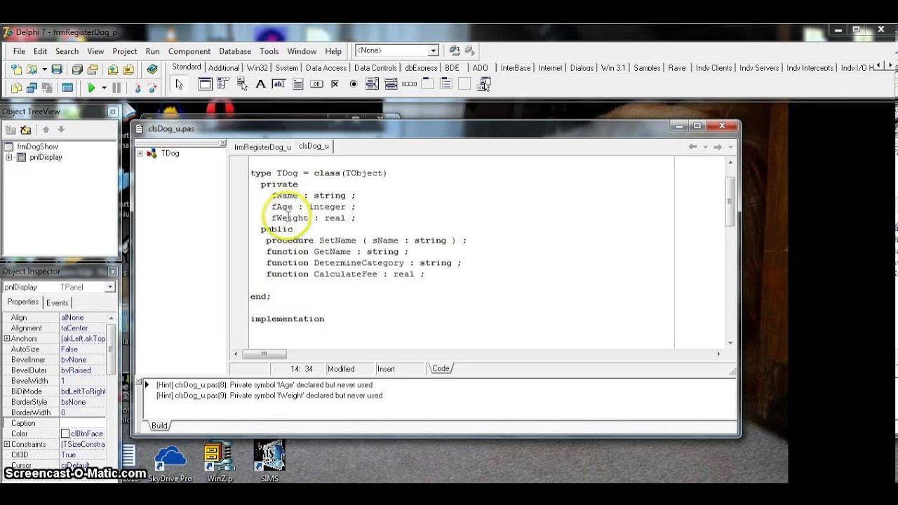 Object Oriented Programming | Mutator, Accessor, Auxiliary and Constructor methods - YouTube
