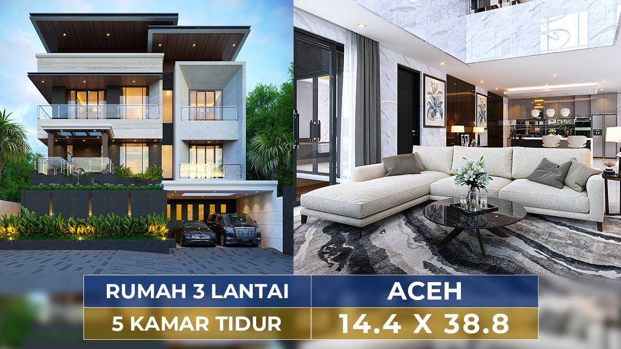 MEWAH DI LAHAN HOOK, INTIP KERENNYA DESAIN RUMAH MODERN DI ACEH ...