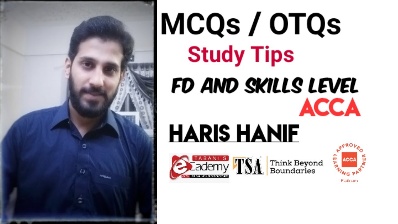 MCQs_OTQs Study Tips ACCA | Haris Hanif Official - YouTube