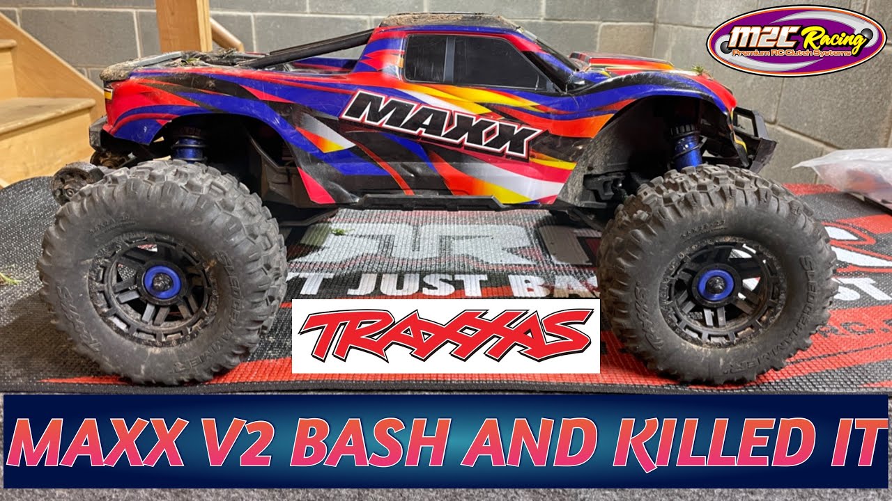 TRAXXAS MAXX V2 BASH - YouTube
