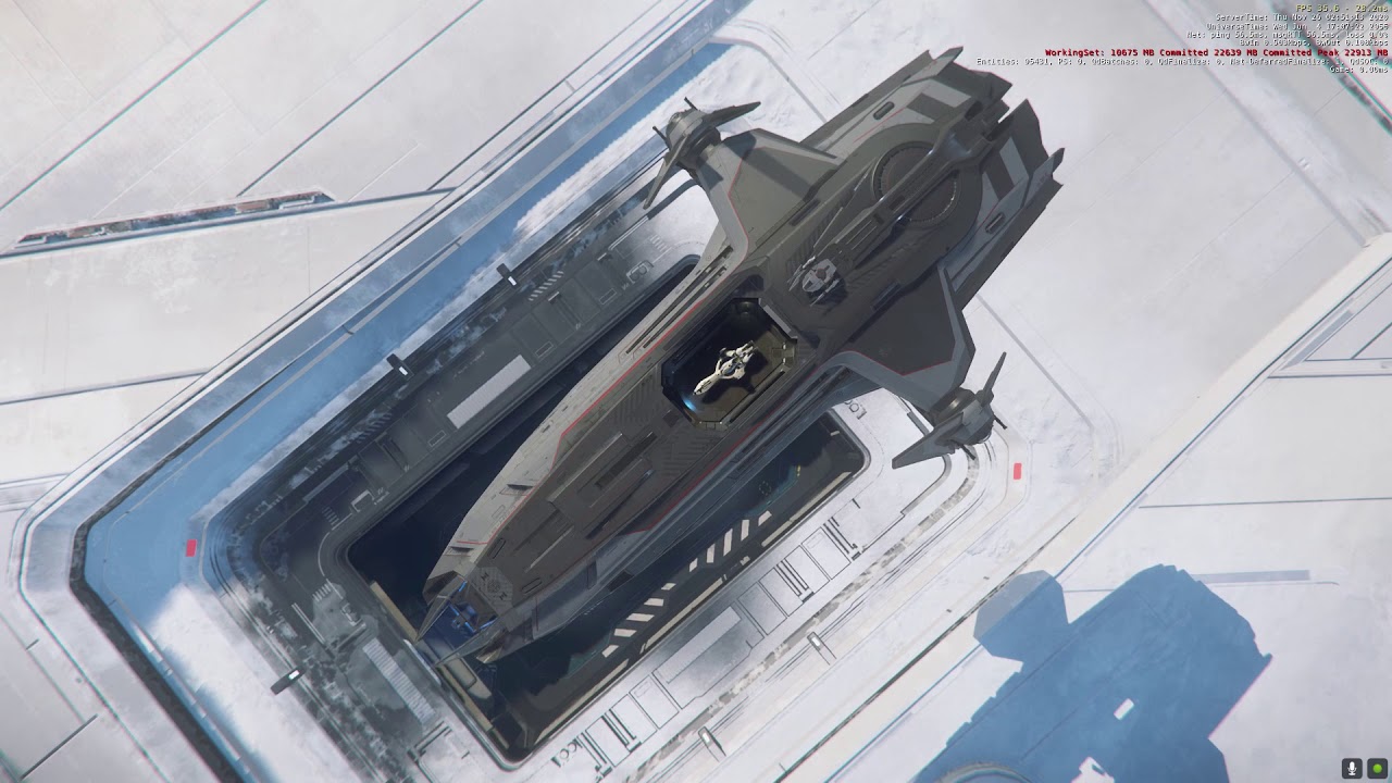 Anvil Carrack Landing - YouTube