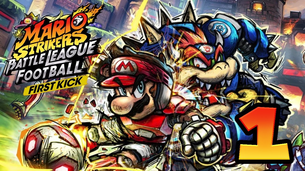 Mario Strikers Battle League Football - First Kick [Demo] #1 | Let's ...