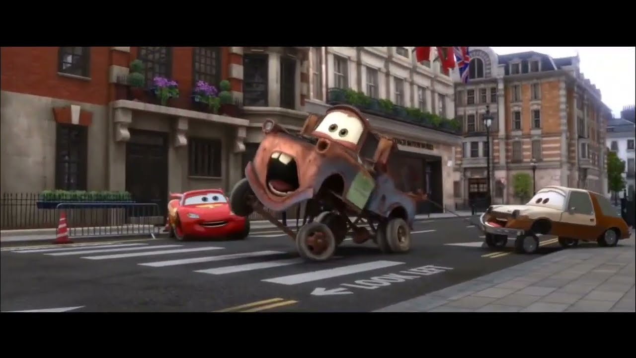 Road Rager (Cars 2 soundtrack with corresponding footage) - YouTube