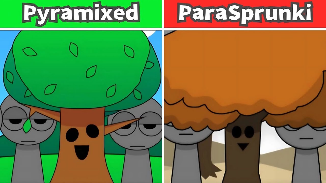 Incredibox Sprunki - SprunkiPyramixed VS ParaSprunki Final Update - YouTube