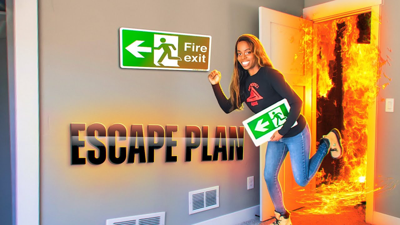 Installing an Emergency Fire Exit Sign - Step-by-Step Guide - YouTube