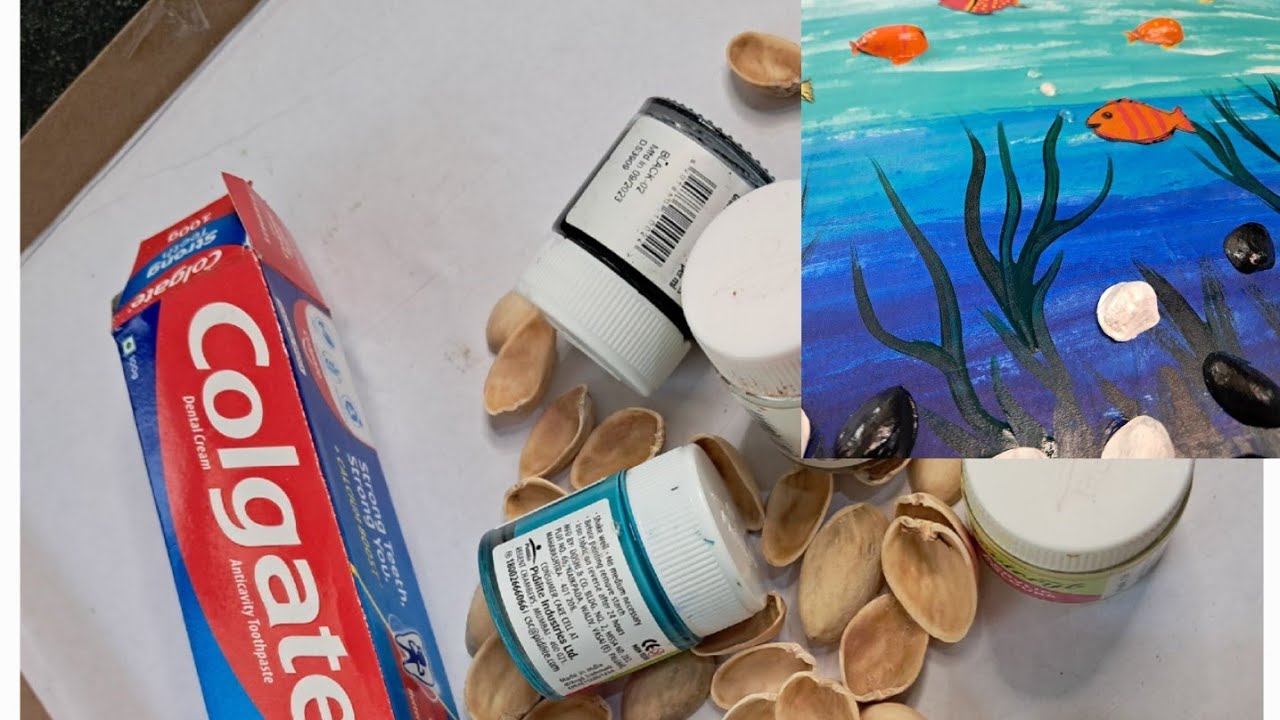 Cardboard Aquarium setting up/ DIY / കാർഡ്ബോർഡിൽ അക്വാറിയം സെറ്റ് ...