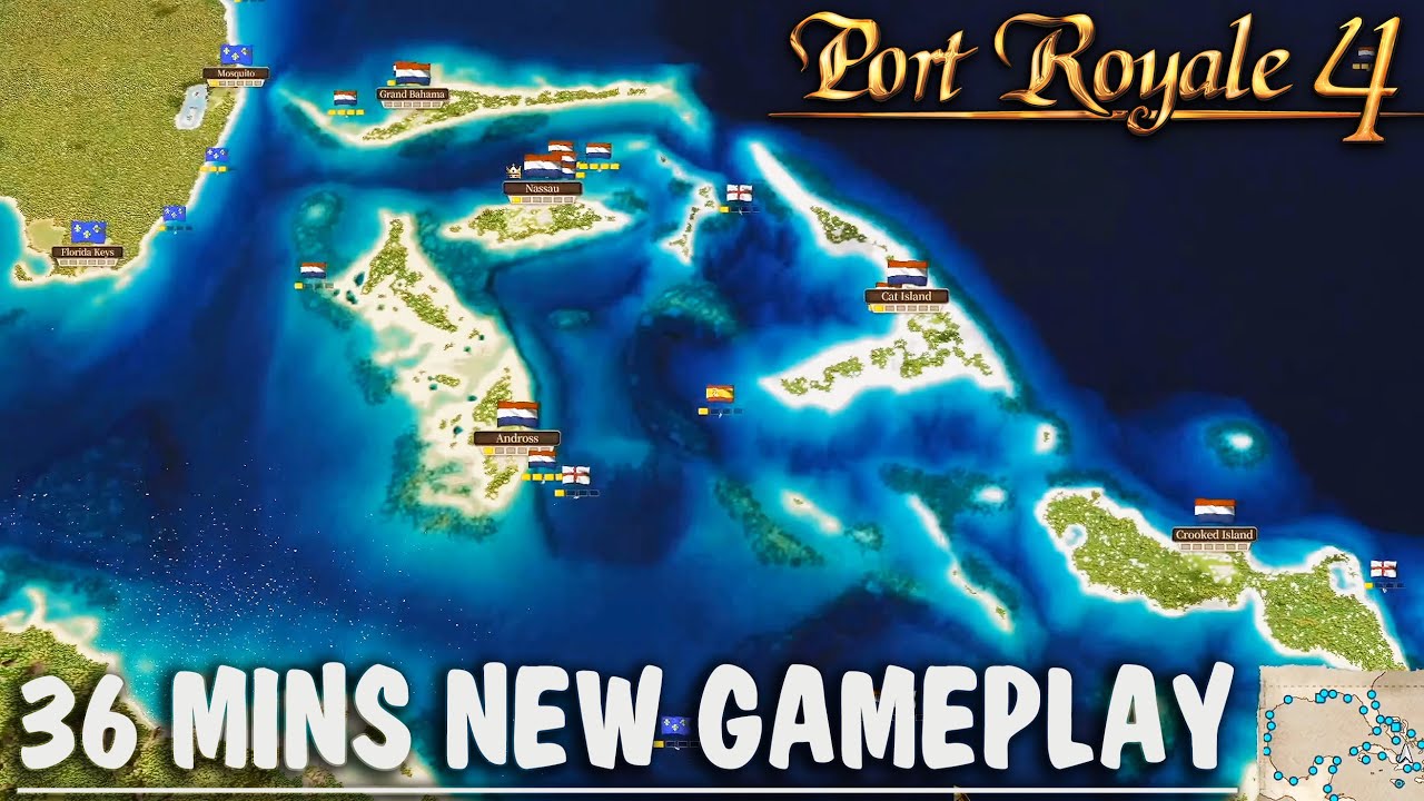 Port Royale 4 - NEW GAMEPLAY 4K | APRIL 2020 - YouTube