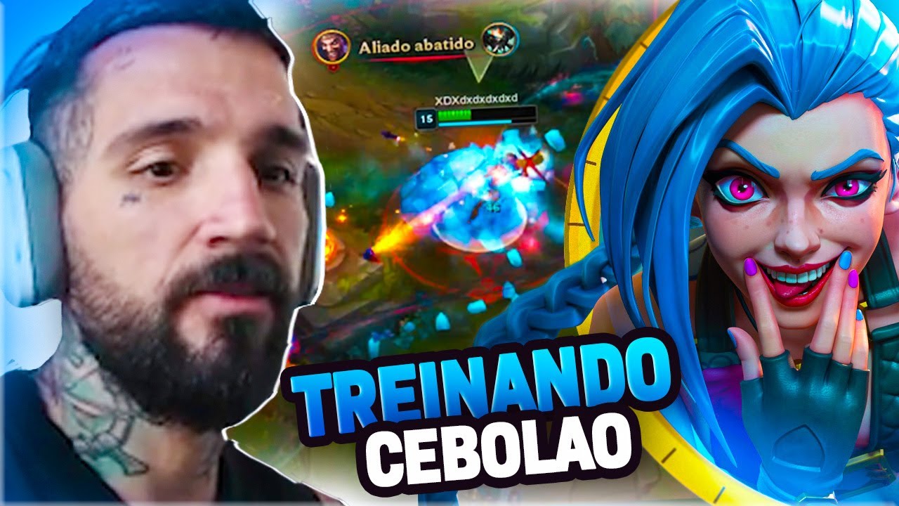 BRTT TREINANDO DE JINX PRO CBOLAO - YouTube