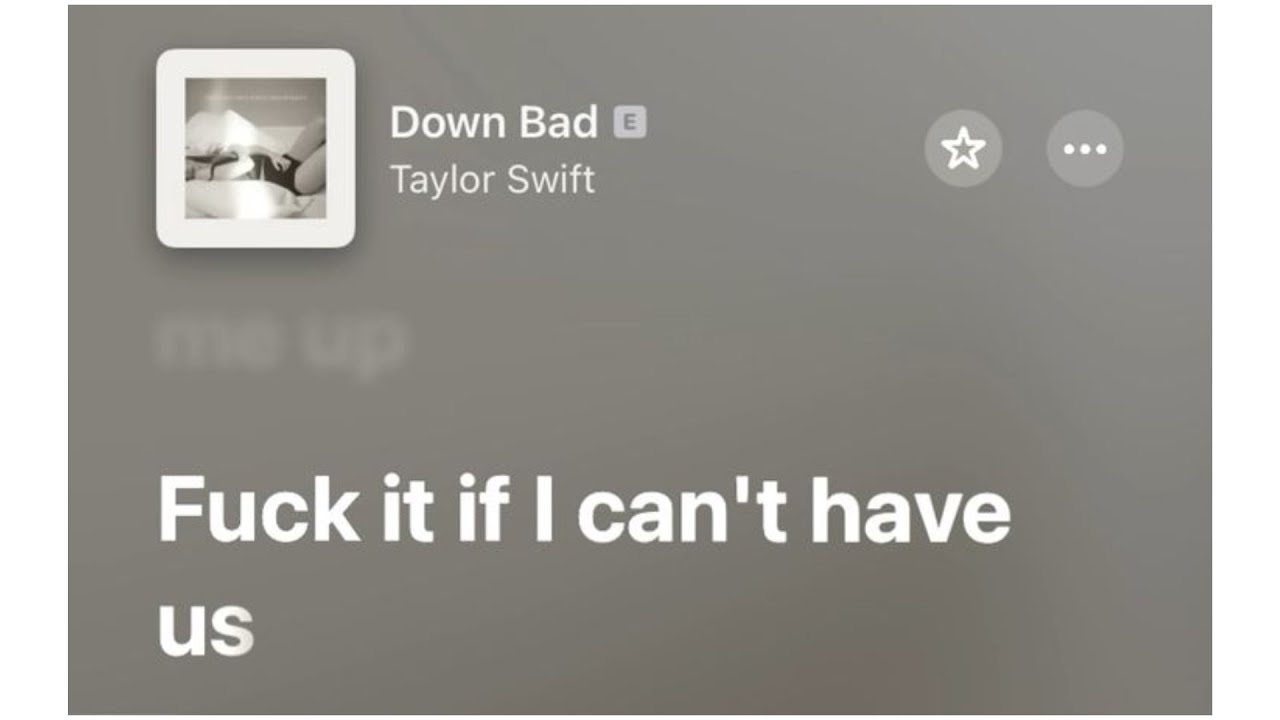 Taylor Swift - Down Bad (10 MINUTES EXTENDED) - YouTube
