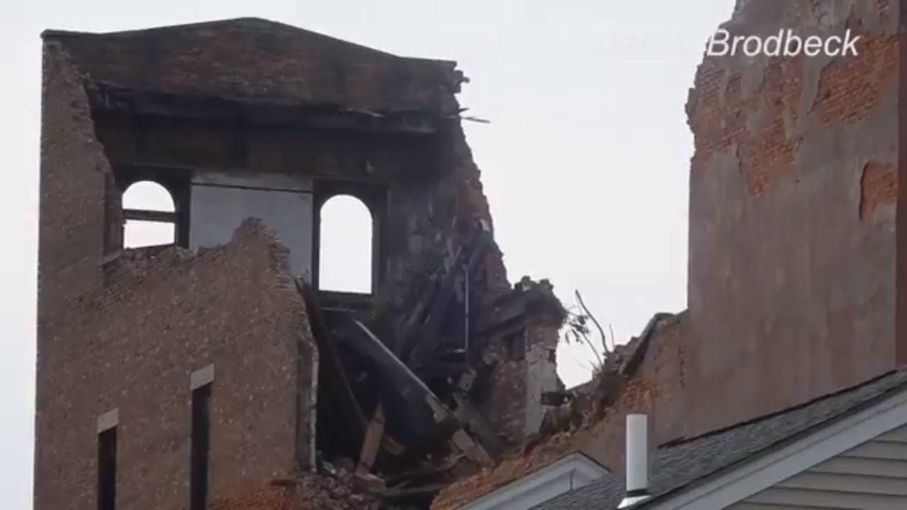 City of Poughkeepsie Building Collapse - YouTube