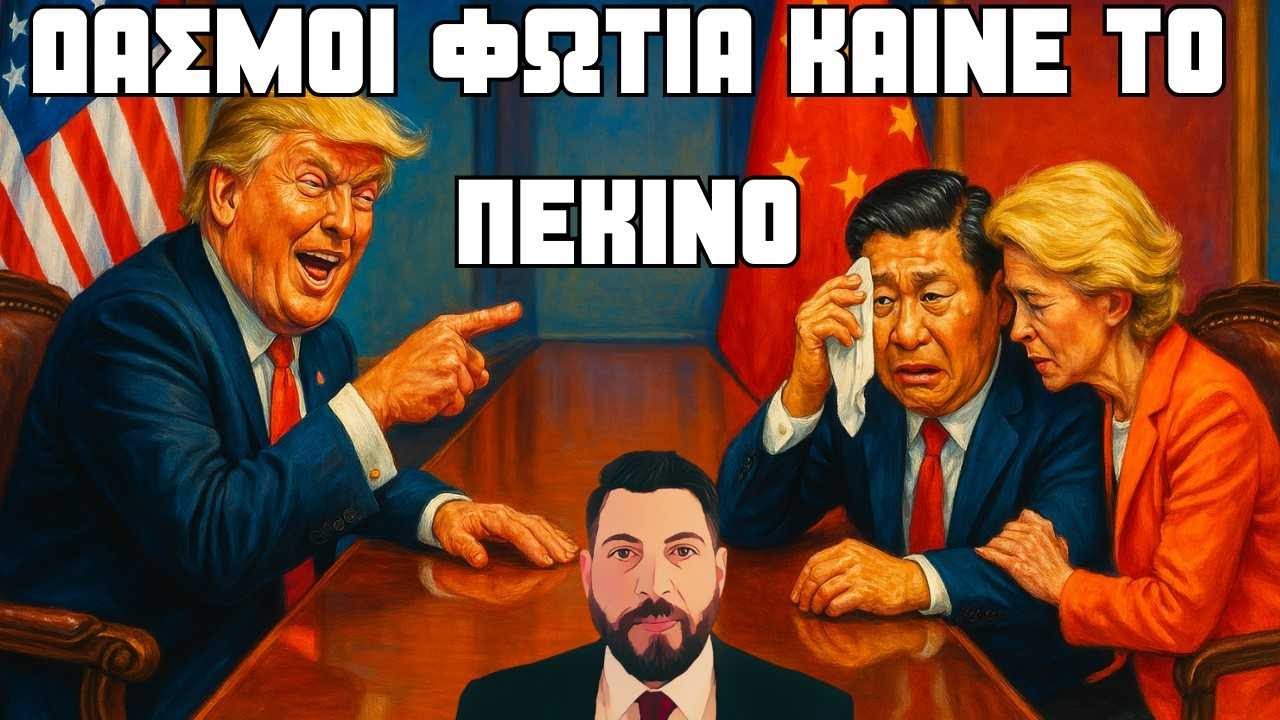 Ο Τραμπ Ρίχνει ΒΟΜΒΑ Δασμών - Θα Δαμάσει τον "Δράκο"; - YouTube