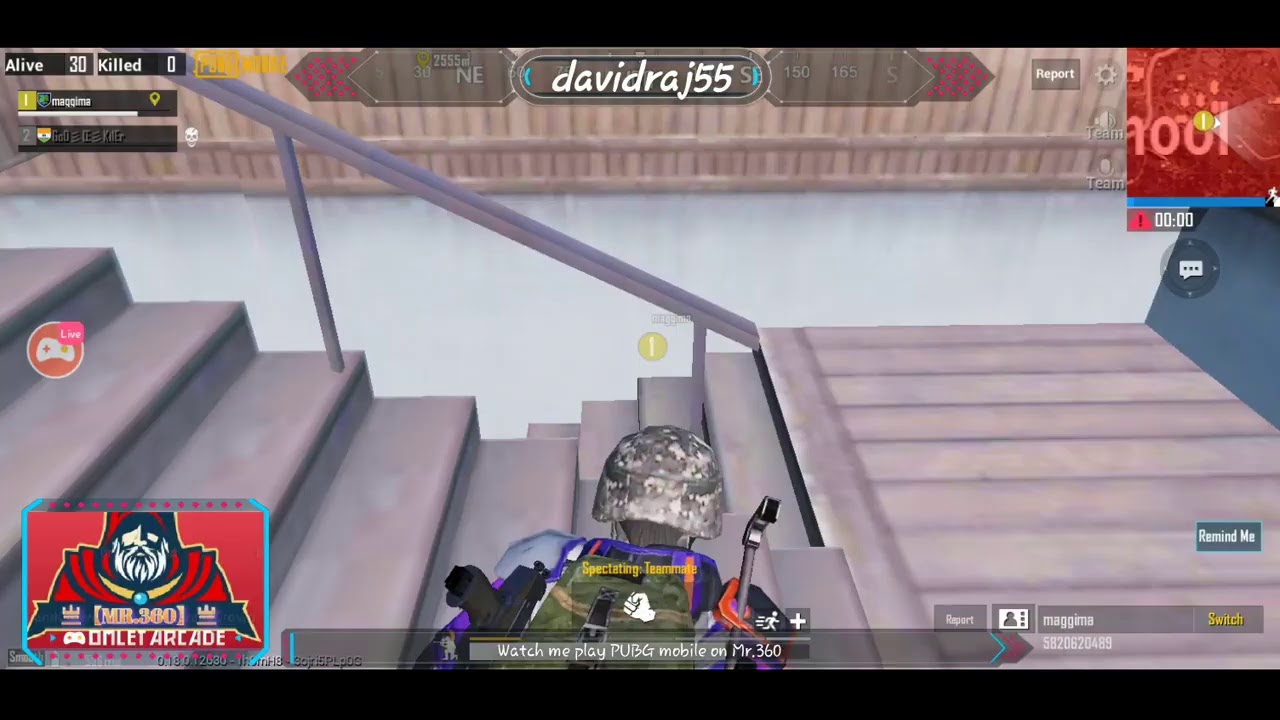 Watch me stream PUBG MOBILE on Mr.360 maggima gameplay - YouTube