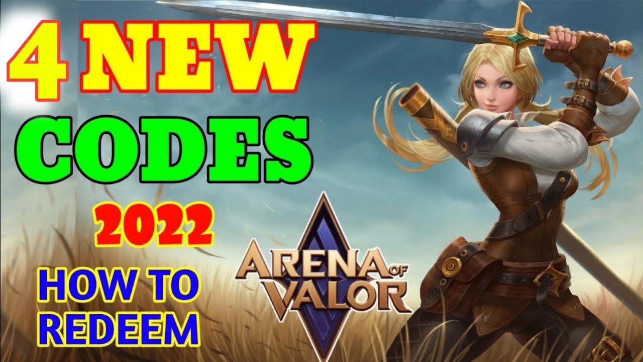 4 New Arena Of Valor Redeem Code 2022 | Arena Of Valor GamePlay | Arena Of Valor Codes - YouTube