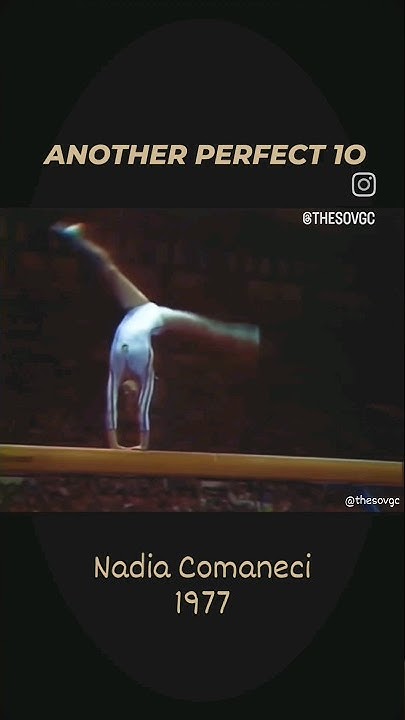 Another Perfect 10 - Nadia Comaneci 🇷🇴 #gymnasticsshorts - YouTube