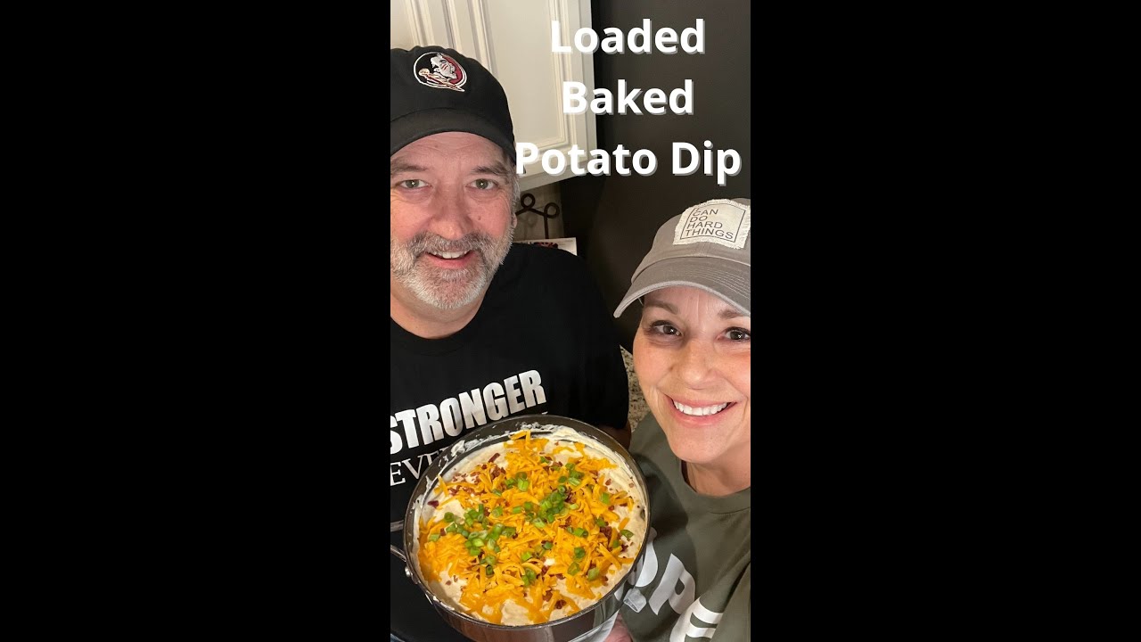 Easy Loaded Baked Potato Skillet Dip | Super Bowl Appetizers | What to ...