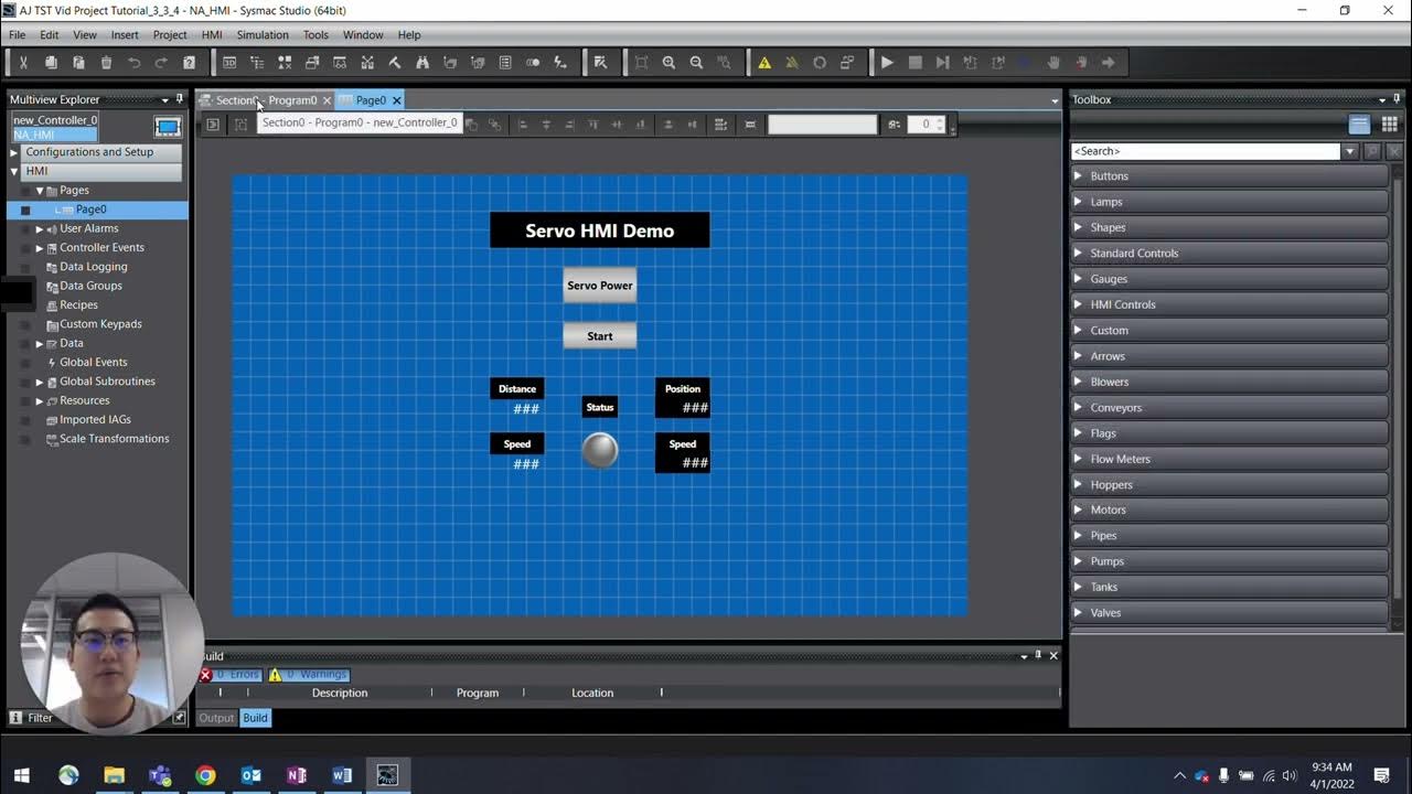 Sysmac Simplified - Part 5: Configuring NA HMI - YouTube