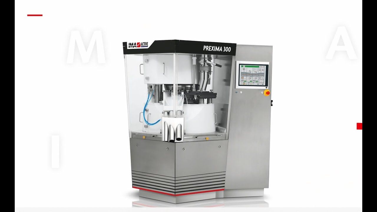 Prexima | Tablet Press by IMA Active - YouTube
