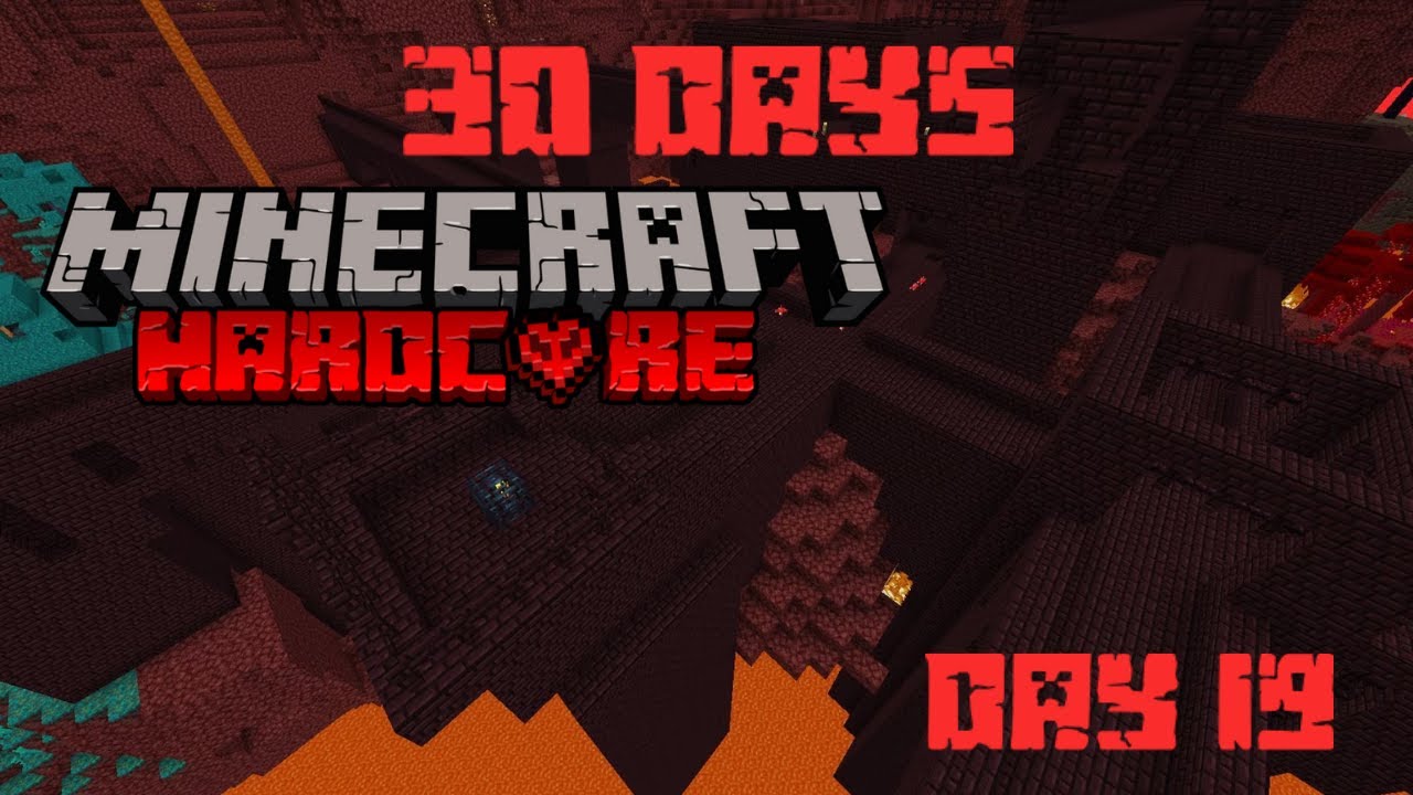 Day 19 || 30 days hardcore minecraft challenge - YouTube