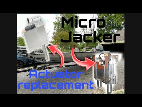 T-H marine Atlas Mircro Jacker actuator replacement and jackplate ...